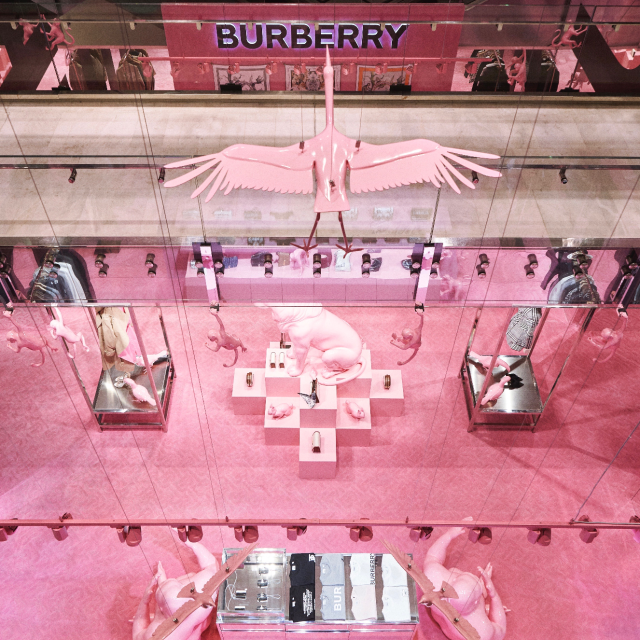 Burberry takes over Printemps in Paris - Burberryplc