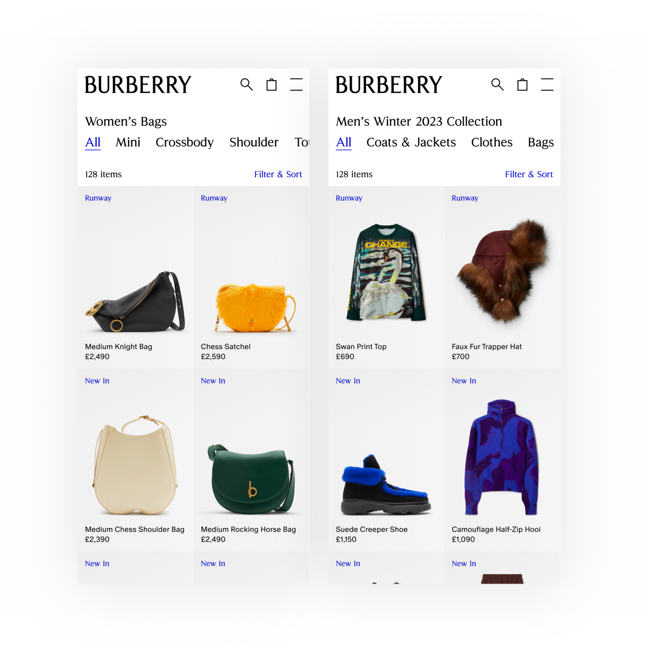 Burberry launches refreshed website to mark new creative era - Burberryplc