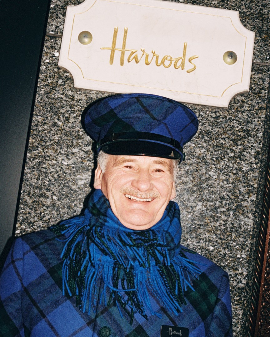 Burberry turns Harrods knight blue - Burberryplc
